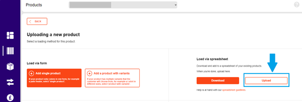 Uploading Products via Spreadsheet / CSV – The Range