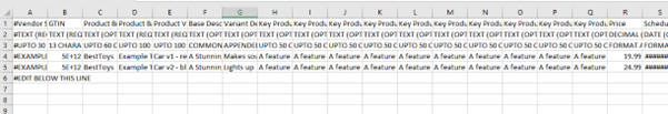 Uploading Products via Spreadsheet / CSV – The Range